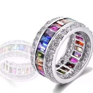Jewelry | New Item Rainbow Stone Ring | Poshmark